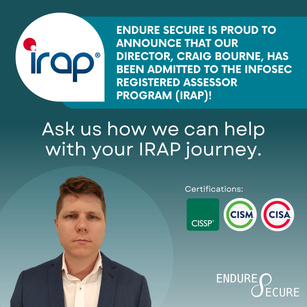 New Service Offering! IRAP Assessments - Endure Secure