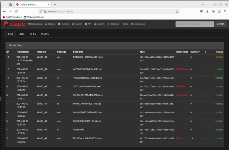 Automating Malware Analysis Using Cape Sandbox - Endure Secure